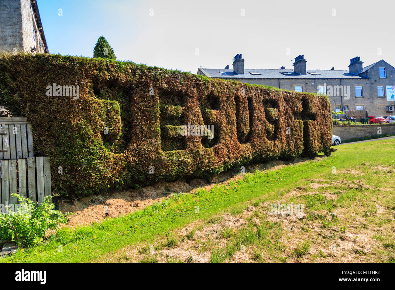 Christian cross topiary hi-res stock photography and images - Alamy
