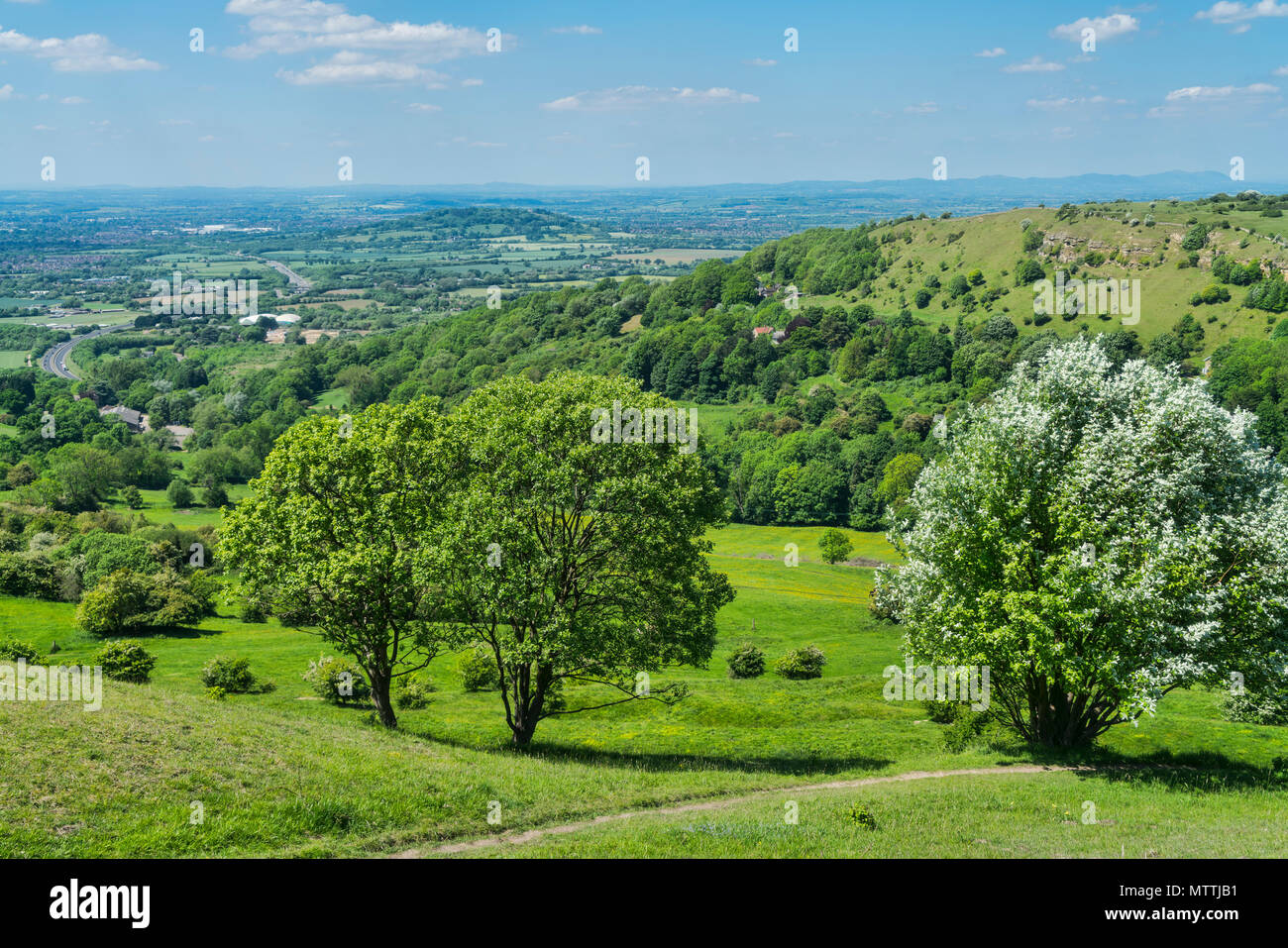 View from birdlip viewpoint hi-res stock photography and images - Alamy