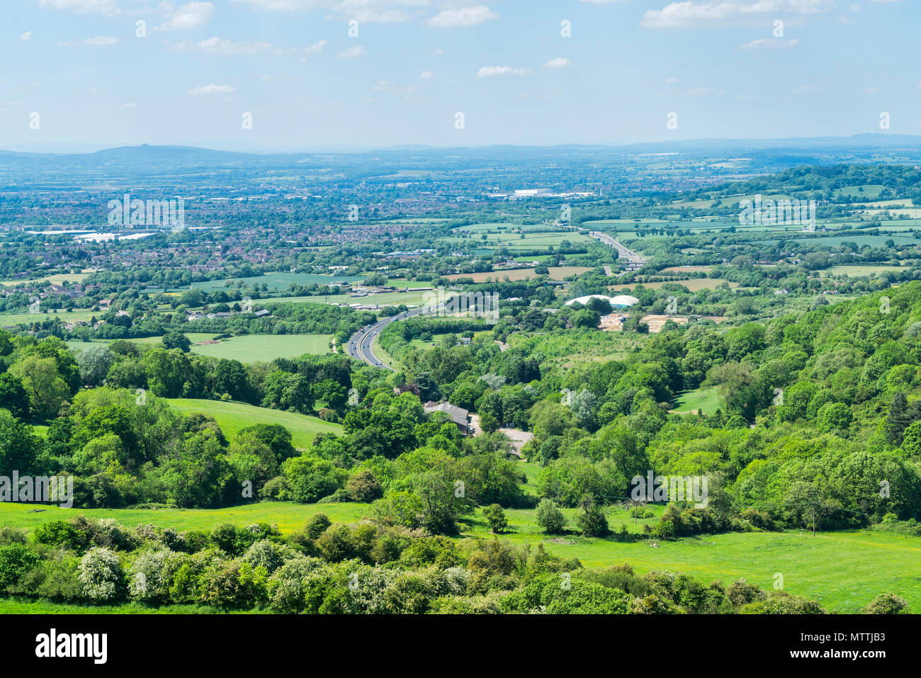 View from birdlip viewpoint hi-res stock photography and images - Alamy