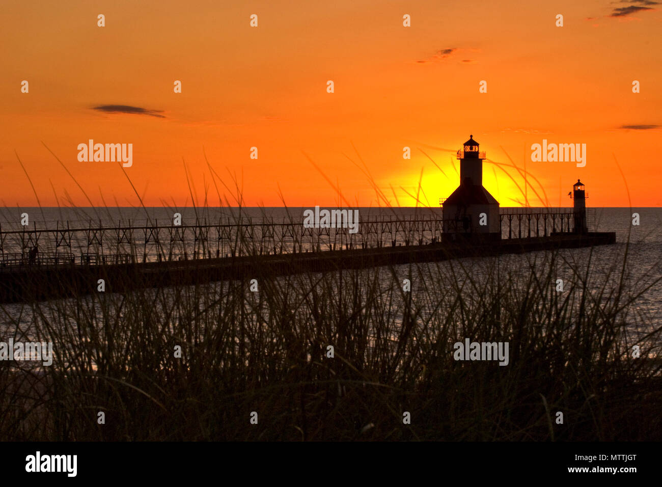 St joseph michigan lighthouse hi-res stock photography and images - Alamy