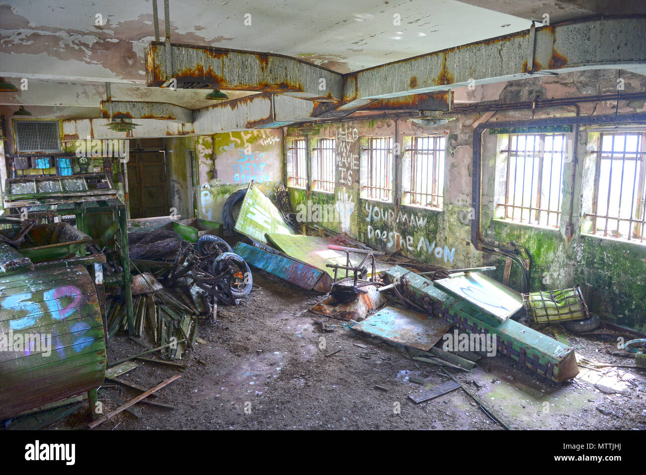 Vandalised Machinery High Resolution Stock Photography and Images - Alamy