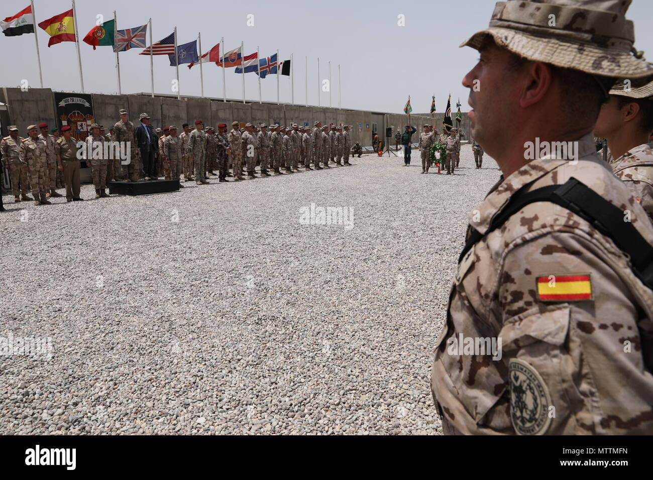 Lt. Gen. Paul E. Funk II, commanding general of Combined Joint Task ...
