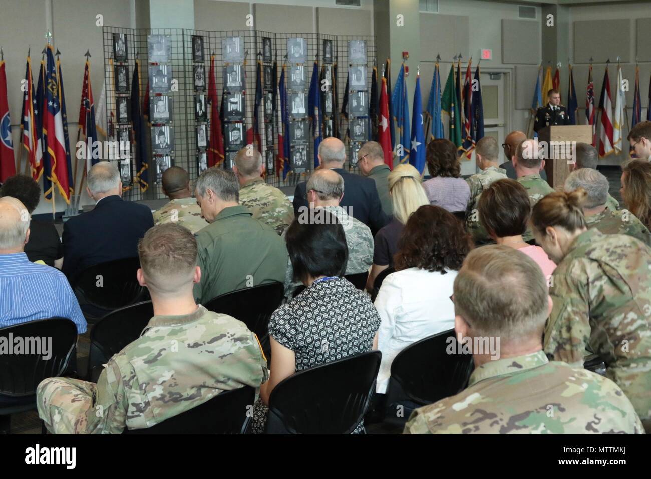 CLAY NATIONAL GUARD CENTER, Marietta, Ga., May 25, 2018 - Guests and ...