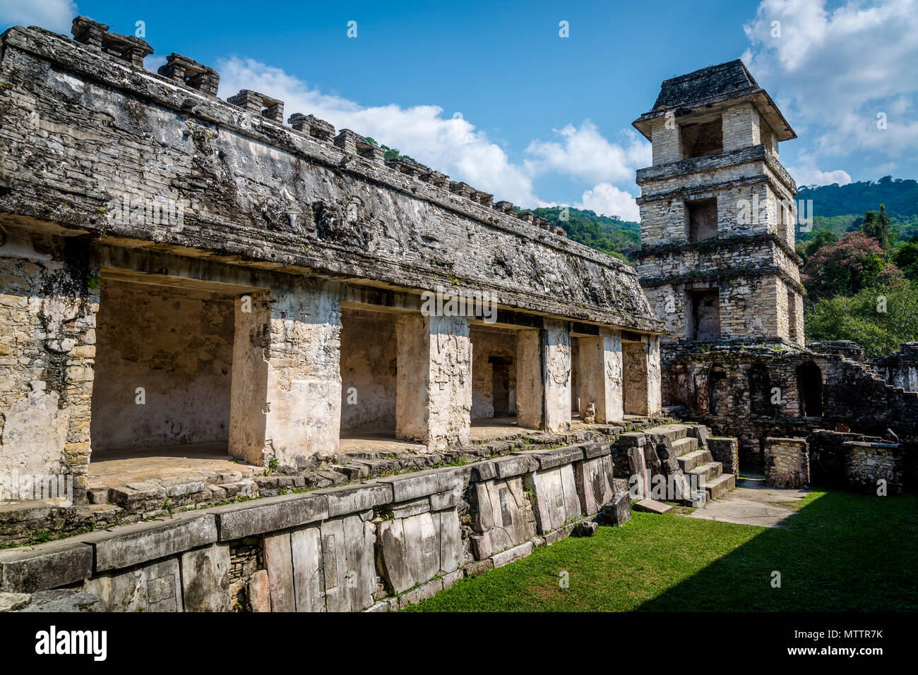 Palenque Palace Chiapas: Archeologische Vindplaats Palenque