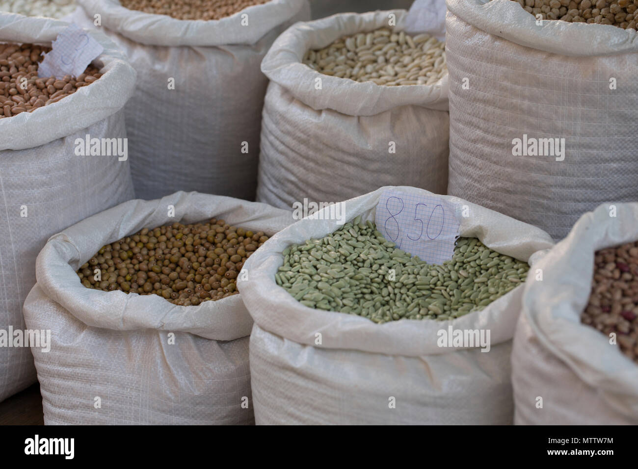 Bags of beans hi-res stock photography and images - Alamy