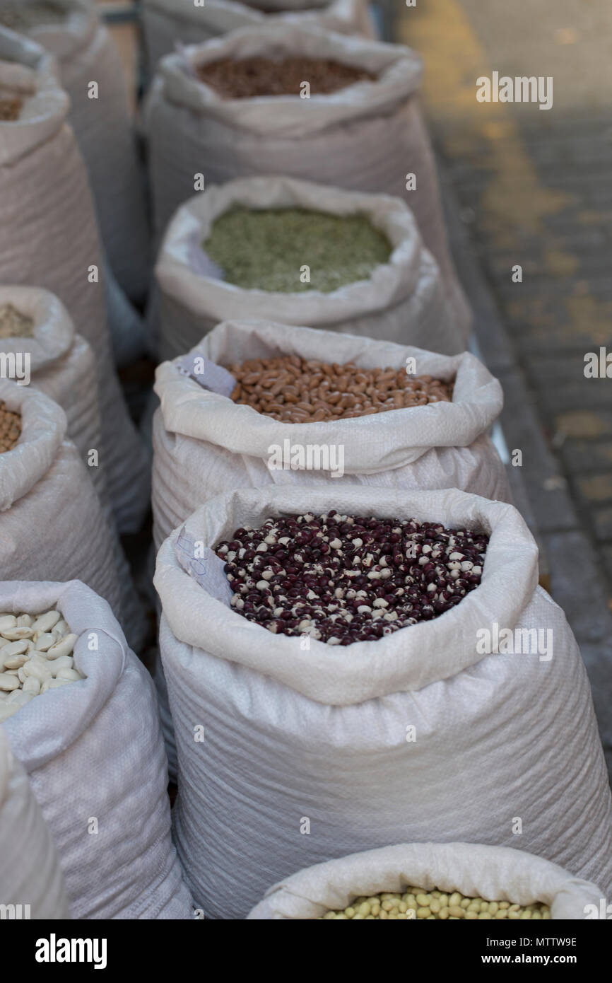 Bags of beans hi-res stock photography and images - Alamy