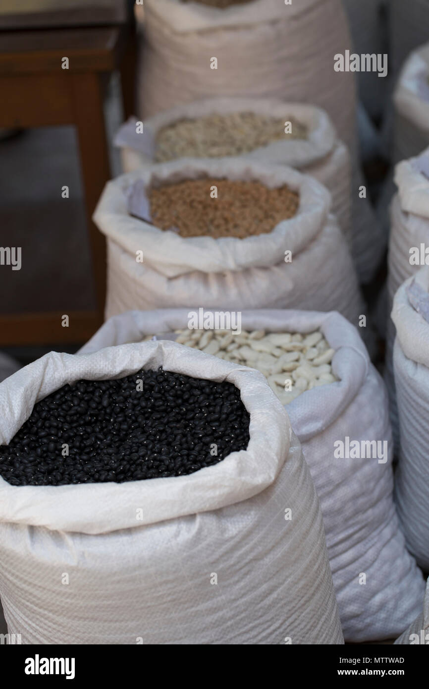 Bags of beans hi-res stock photography and images - Alamy