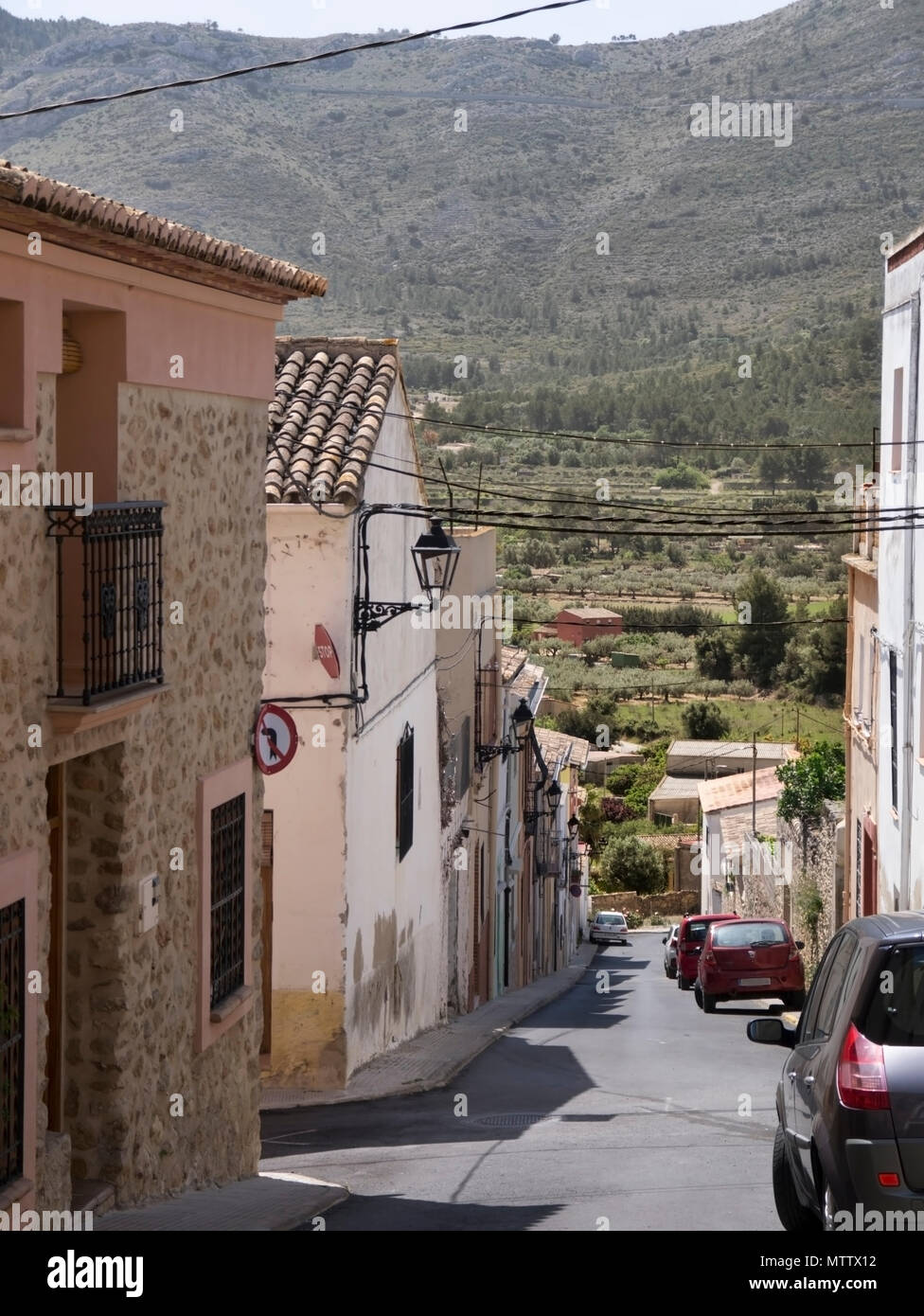 Parcent village Spain Stock Photo - Alamy