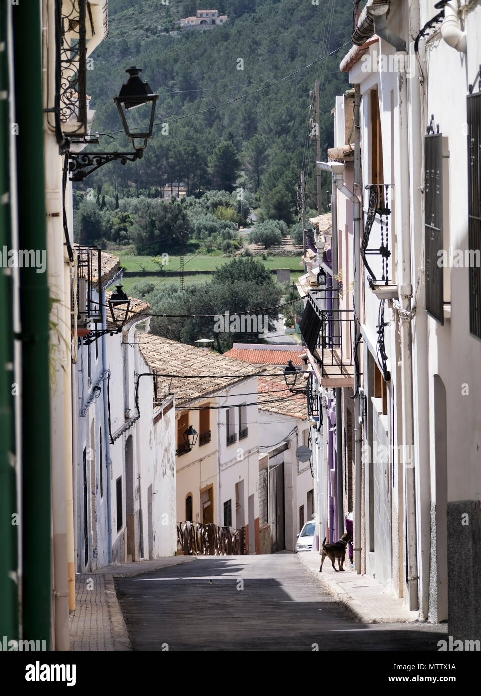 Parcent village Spain Stock Photo - Alamy