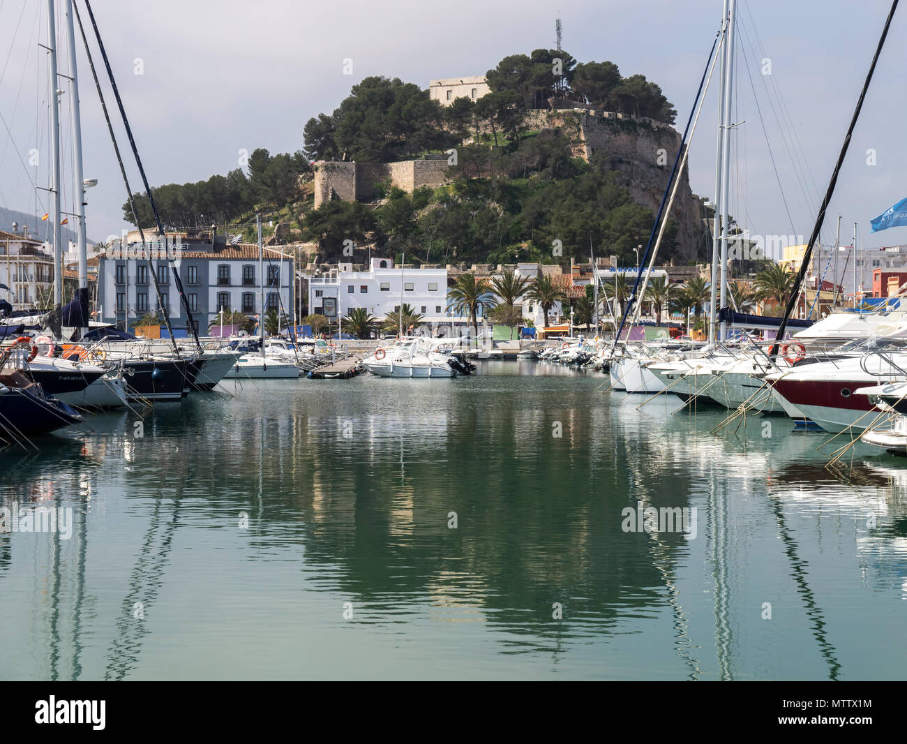 Denia Alicante Spain Stock Photo - Alamy