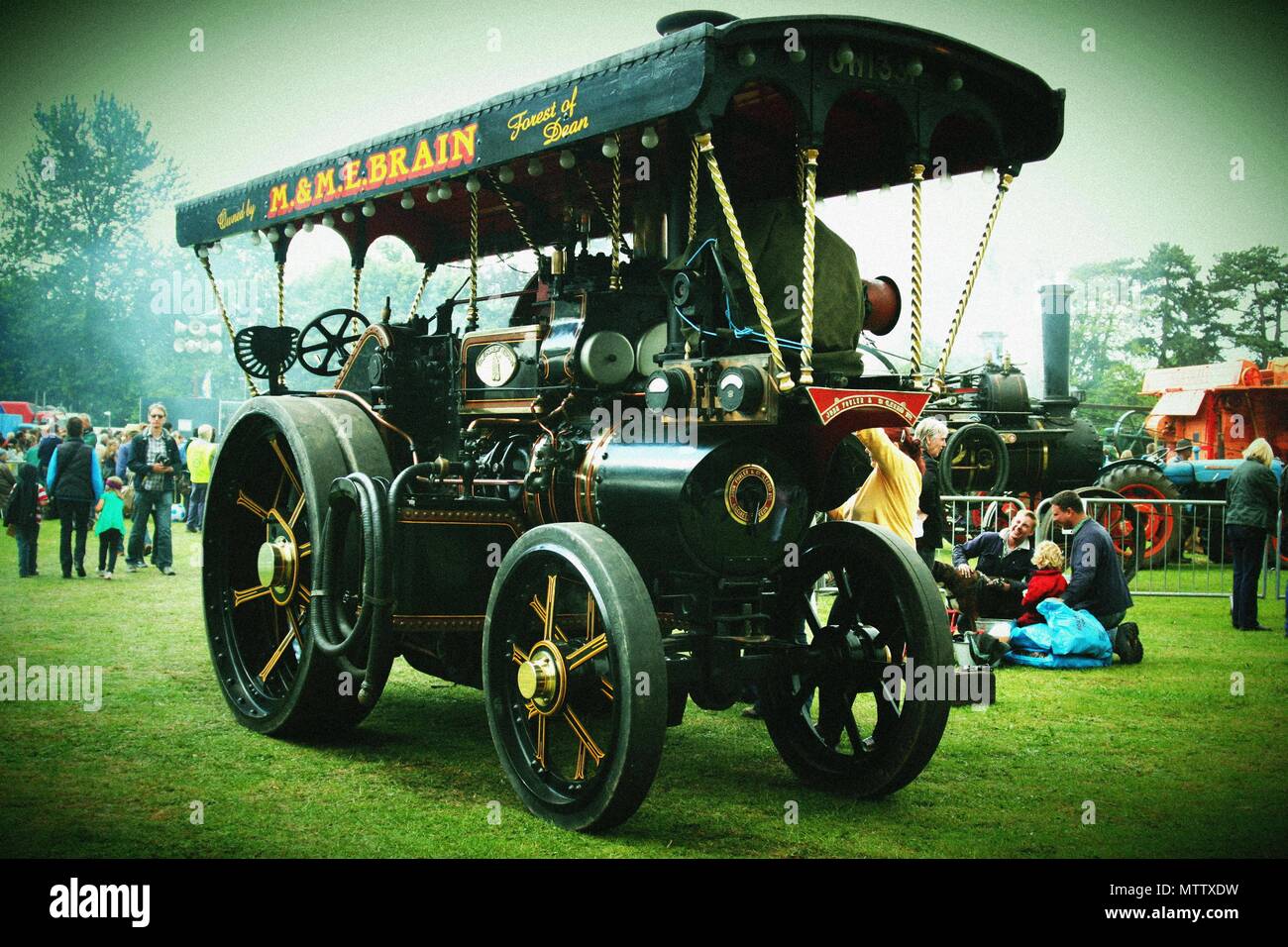 Steam engine rally fair bygone days hi-res stock photography and images ...