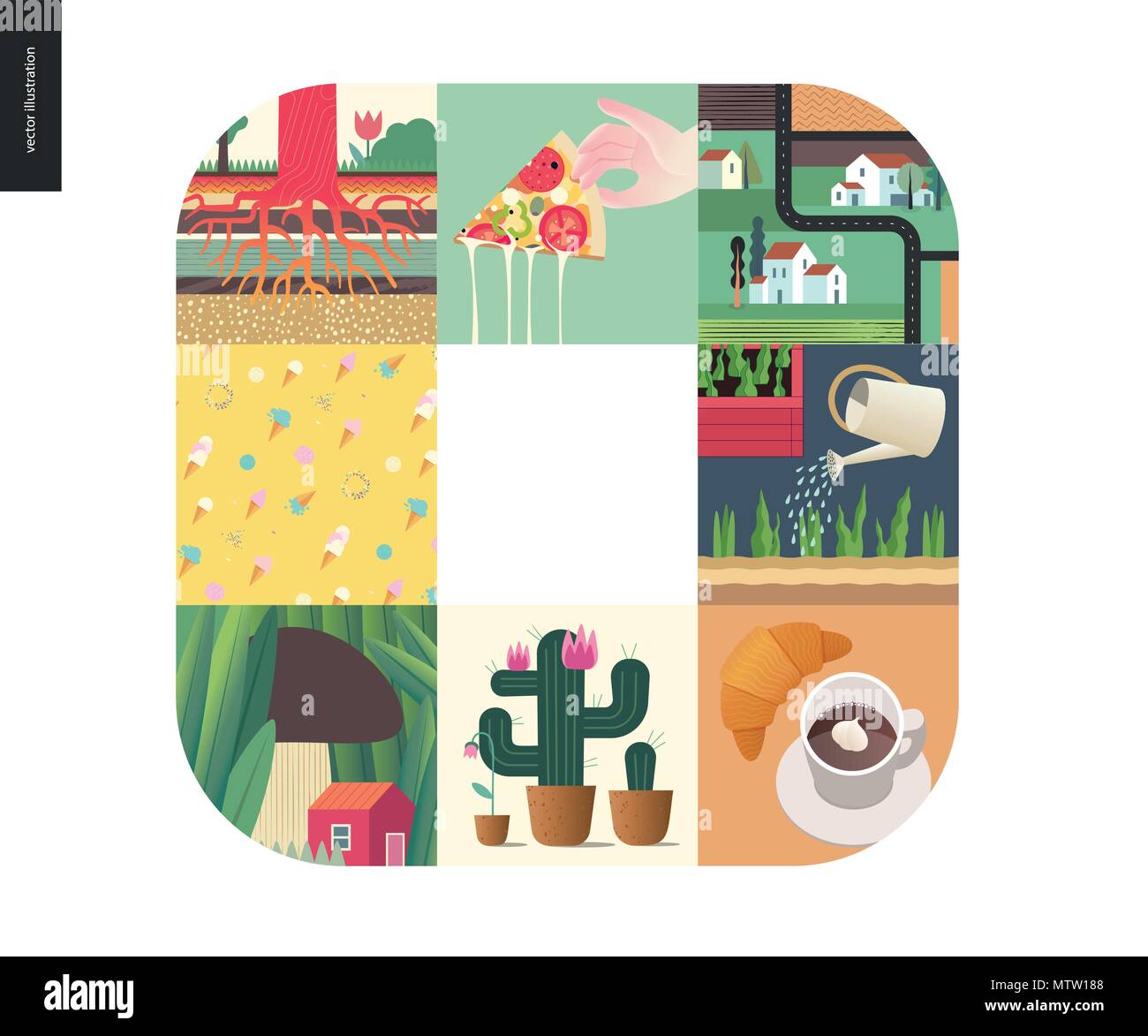 Roots map hi-res stock photography and images - Alamy