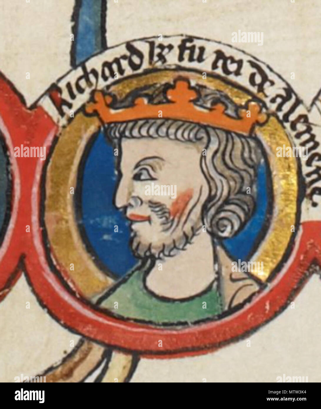 English richard of cornwall 13th hi-res stock photography and images ...