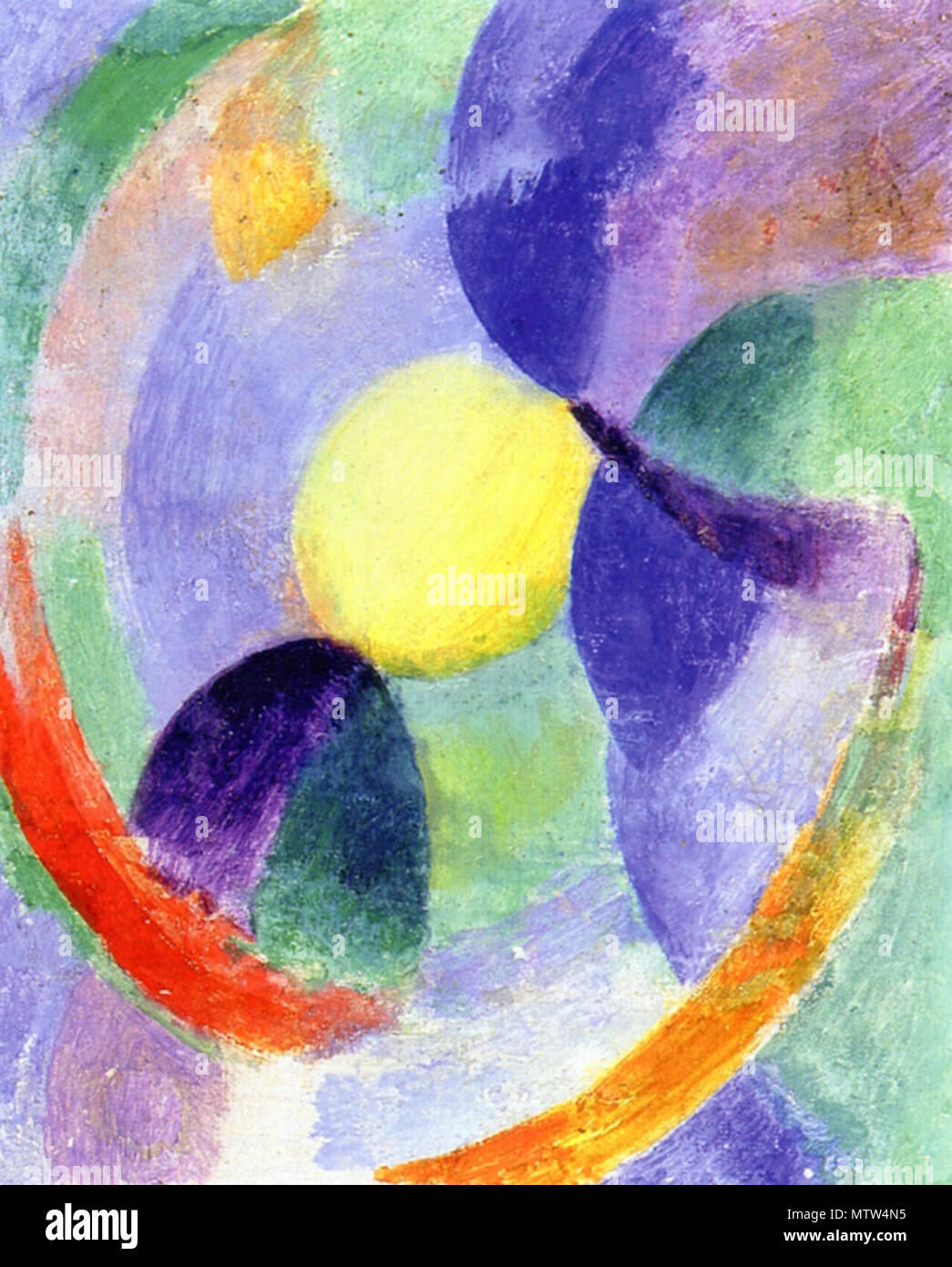 . English: Circular Forms, Moon No. 3 . 1913 523 Robert Delaunay ...