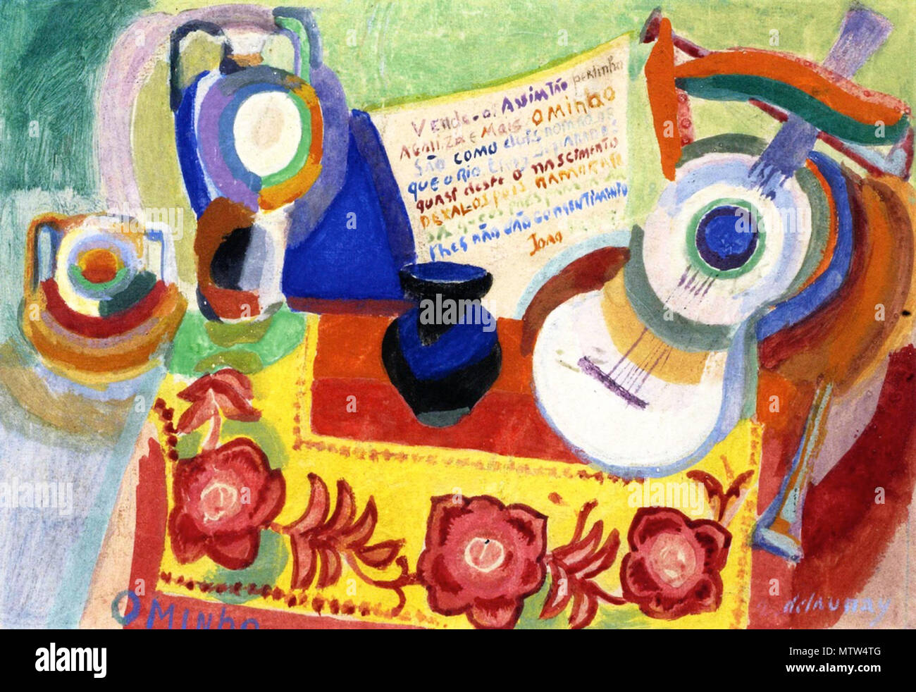 . English: Portugese Still Life . 1916 523 Robert Delaunay - Portugese ...