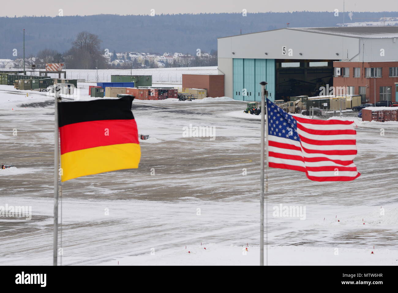 Ansbach army flags hi-res stock photography and images - Alamy