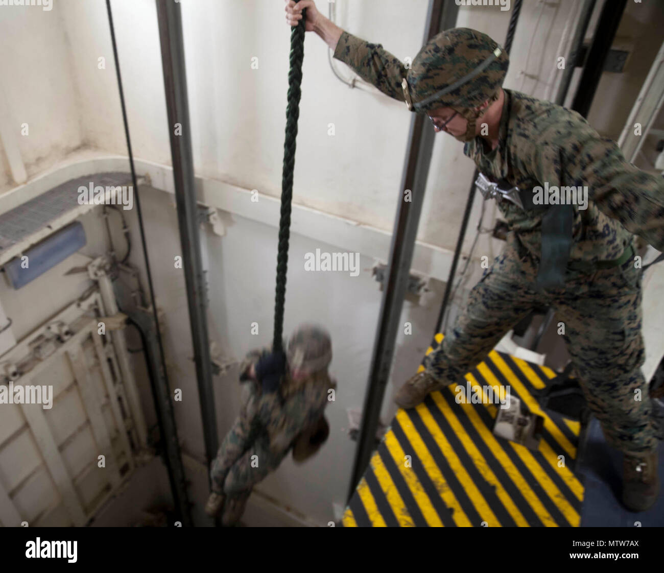 Cpl. Dominic Kessinger, a fire team leader with India Co, 3rd Battalion ...