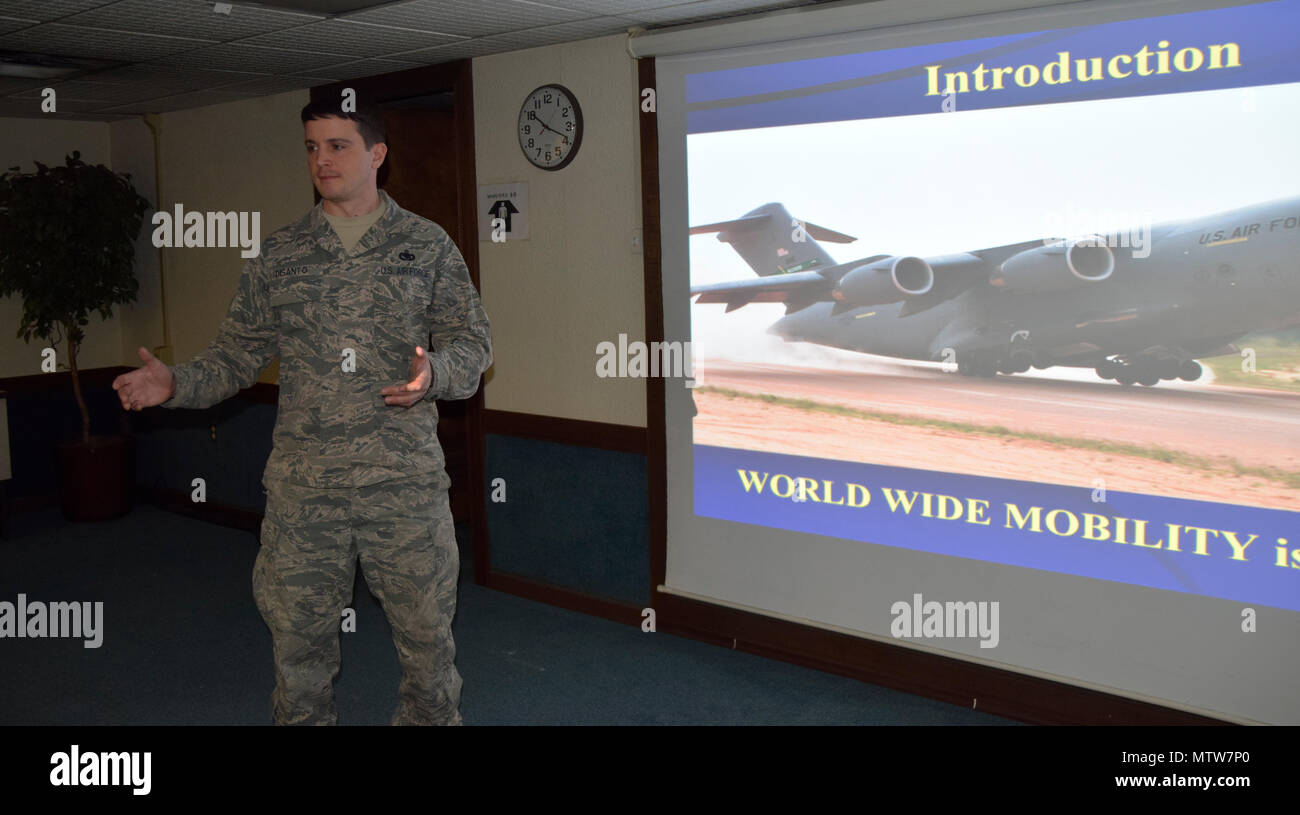 Master Sgt. Christopher DiSanto, lead instructor for 51st Logistics ...