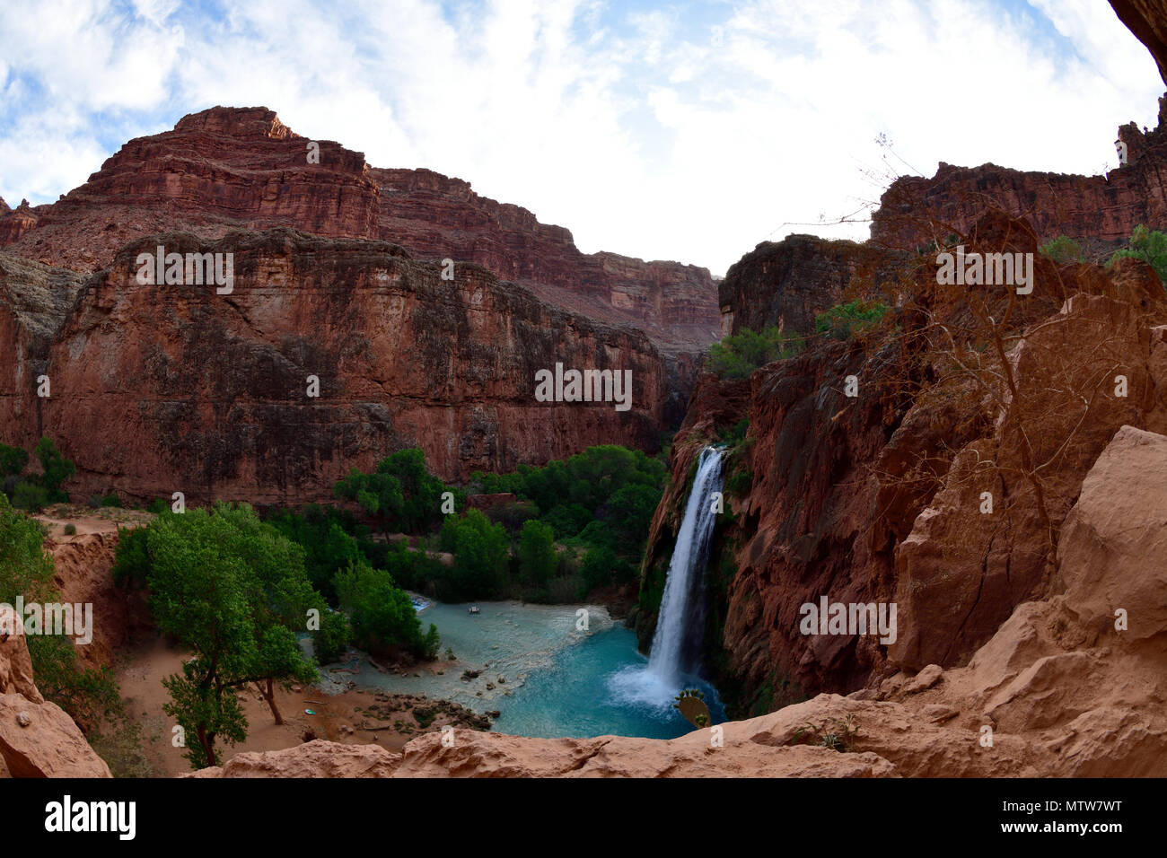 Havasu havasupai campground hi-res stock photography and images - Alamy