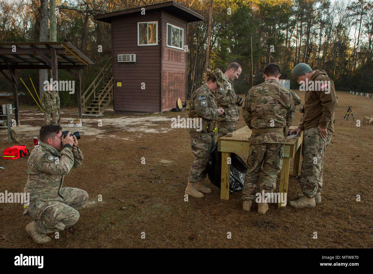 U.S. Air Force Airman 1st Class Kyle Hagan, 1st Combat Camera Squadron ...