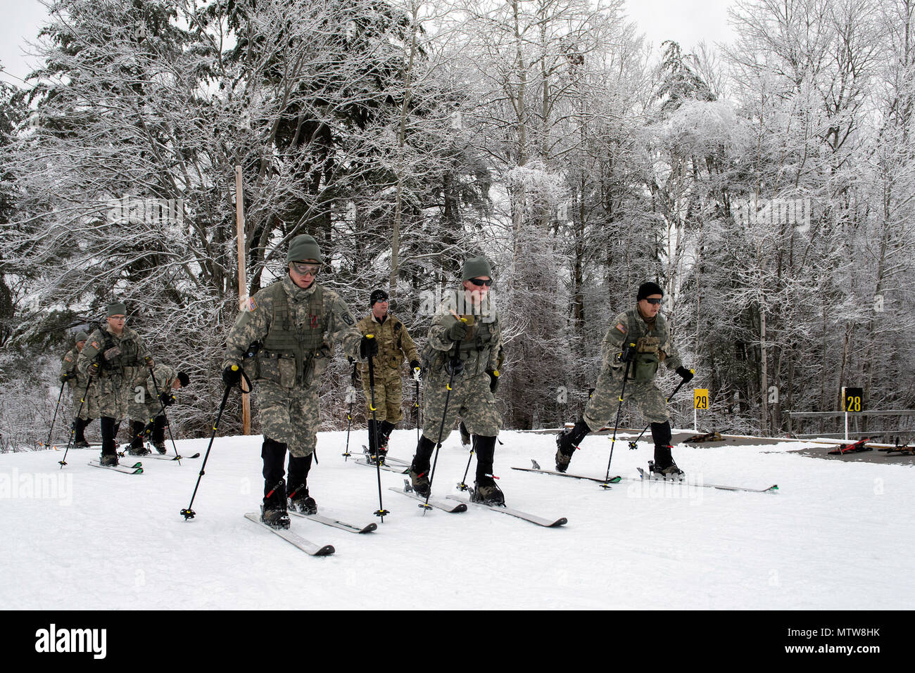 U.S. Soldiers assigned to Alpha Company, 3rd Battalion, 172nd Infantry ...