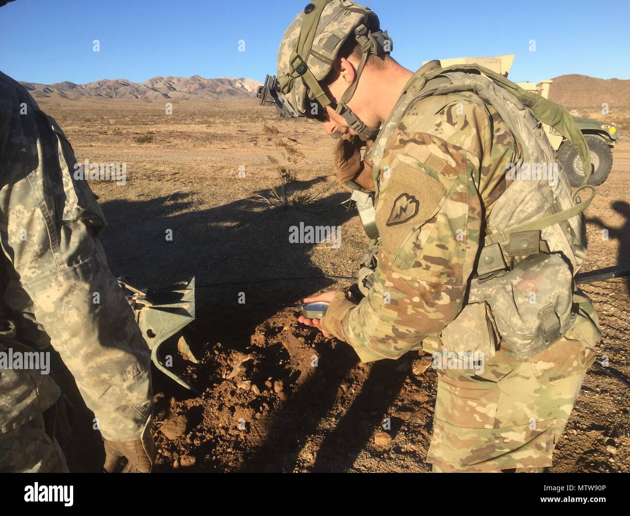 1st Lt. Benjamin Cohen with U.S. Army Alaska's Alpha Battery, 2nd ...
