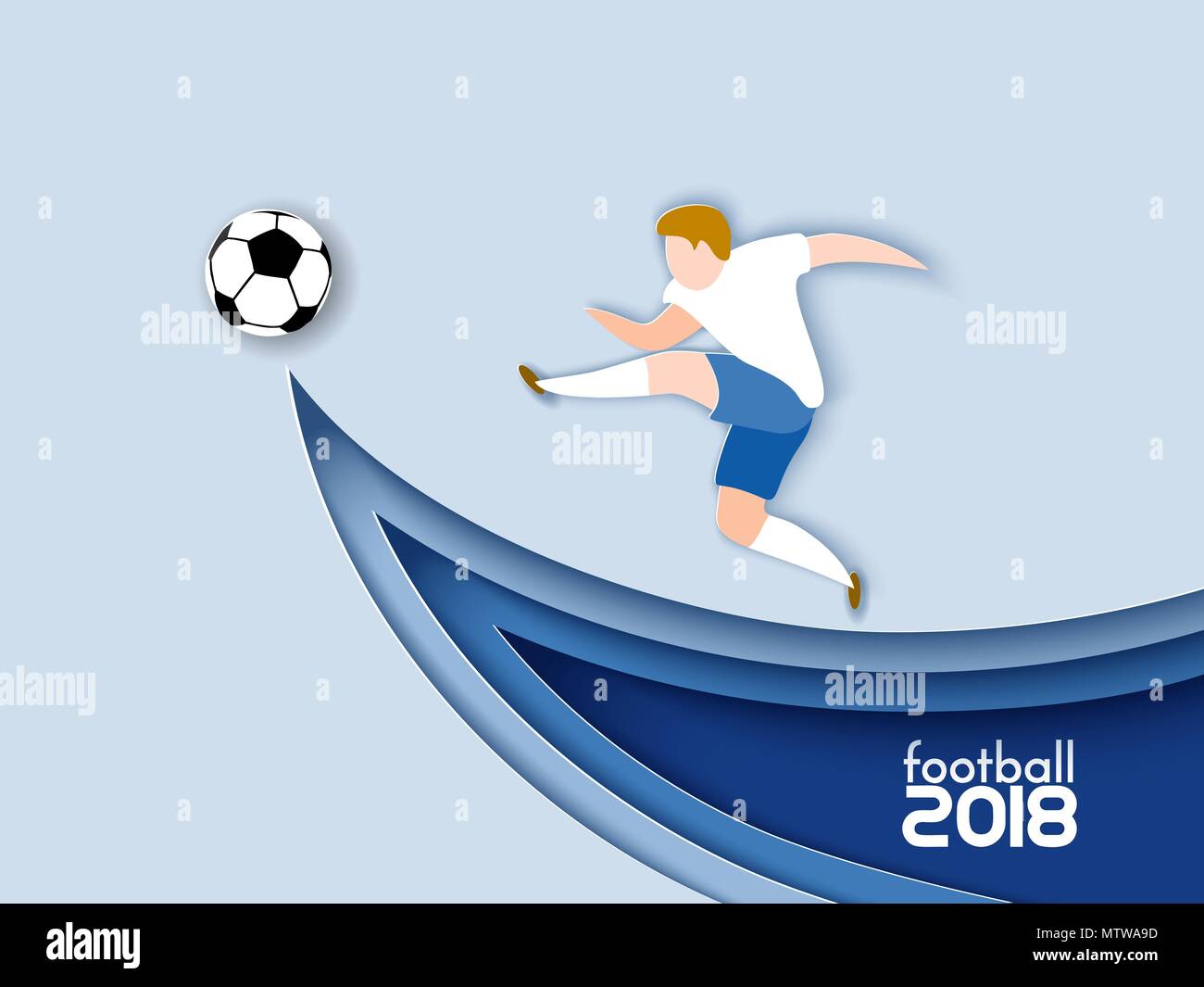 Worldcup football Stock Vector Images - Alamy