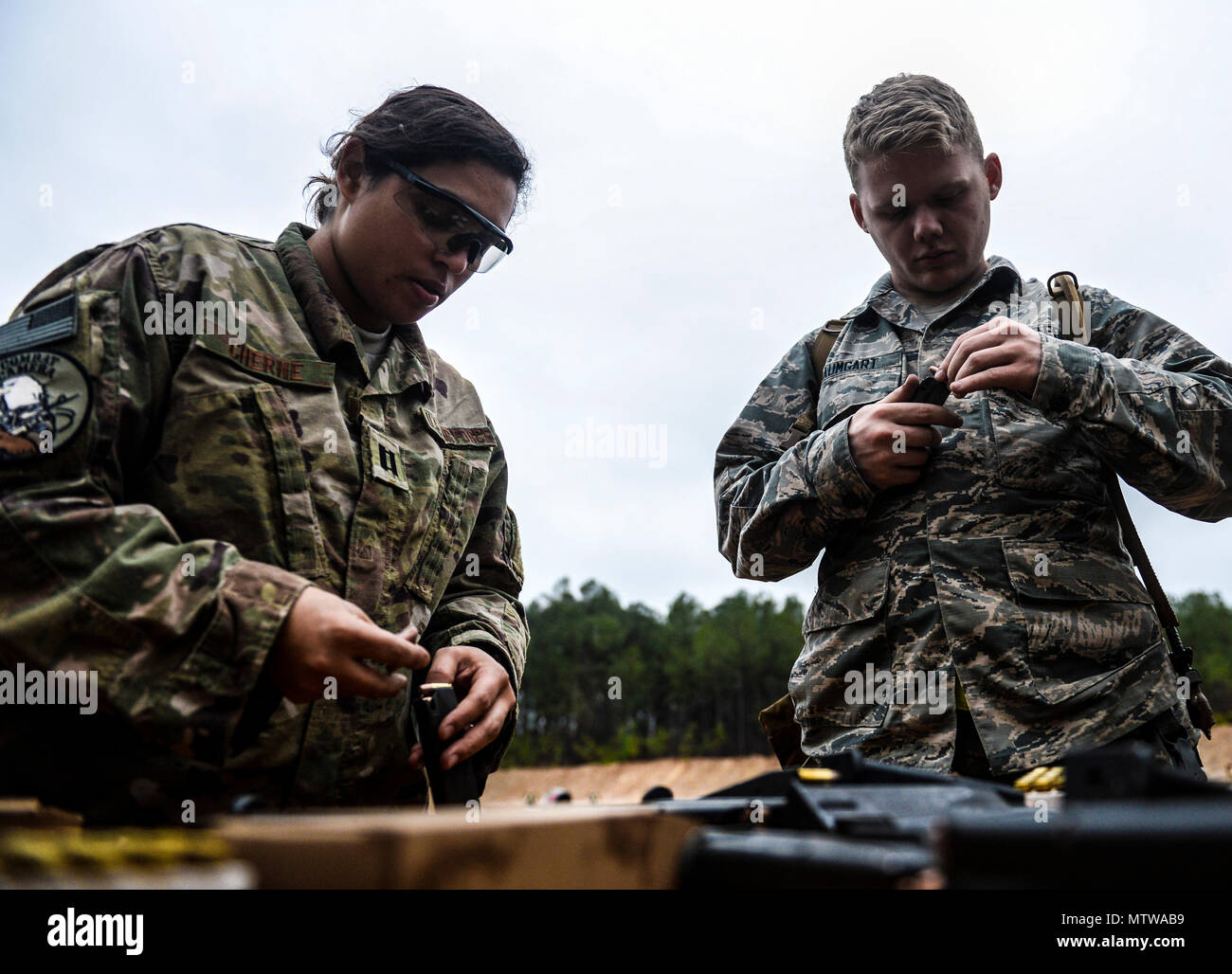 U.S. Air Force Captain Natasia Cherne, 1st Combat Camera Squadron ...