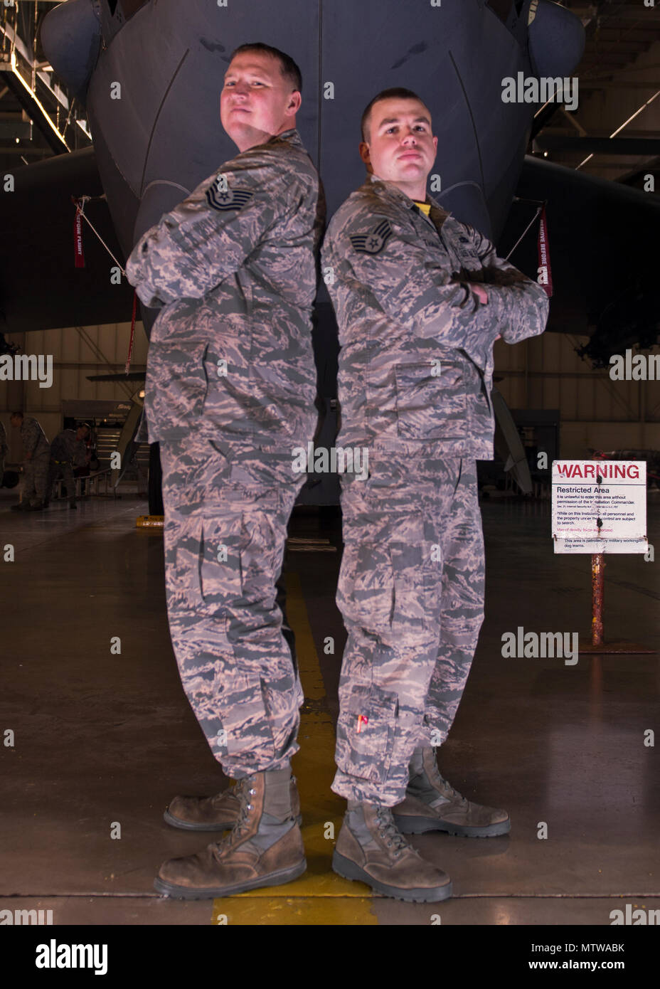 Staff Sgt. Eric Hathaway, 69th Aircraft Maintenance Unit weapons load ...