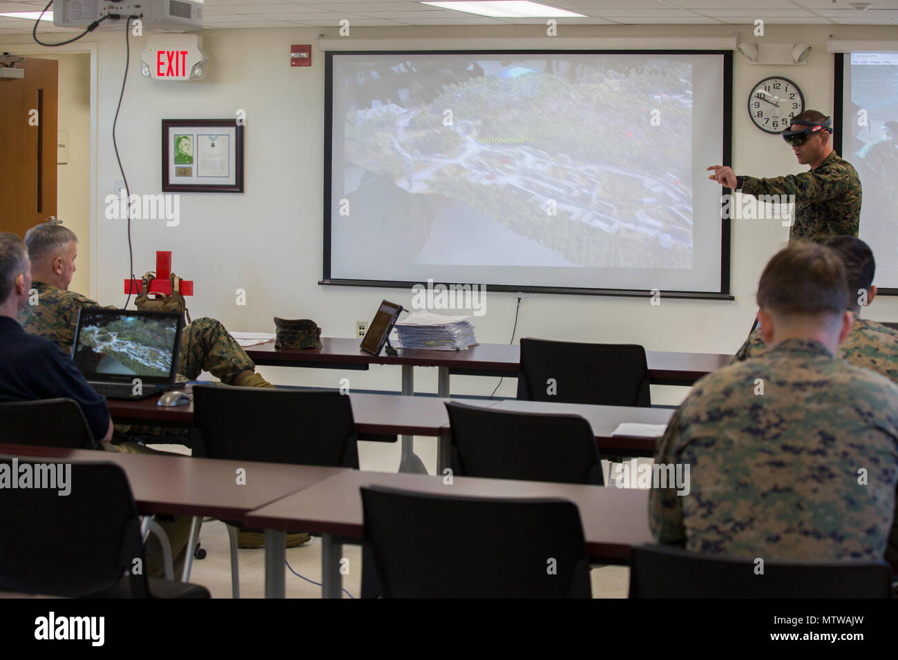 U.S. Marine Corps Lt. Col. Marcus J. Mainz, battalion commander, 2nd ...