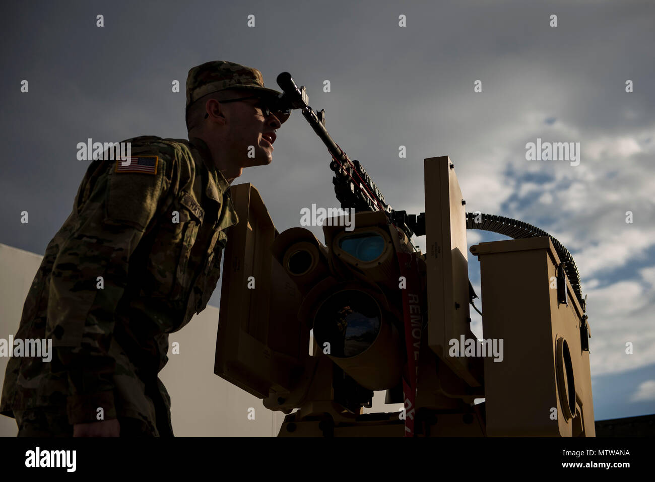Pfc Seth Horton, U.S. Army Reserve military police Soldier with the ...