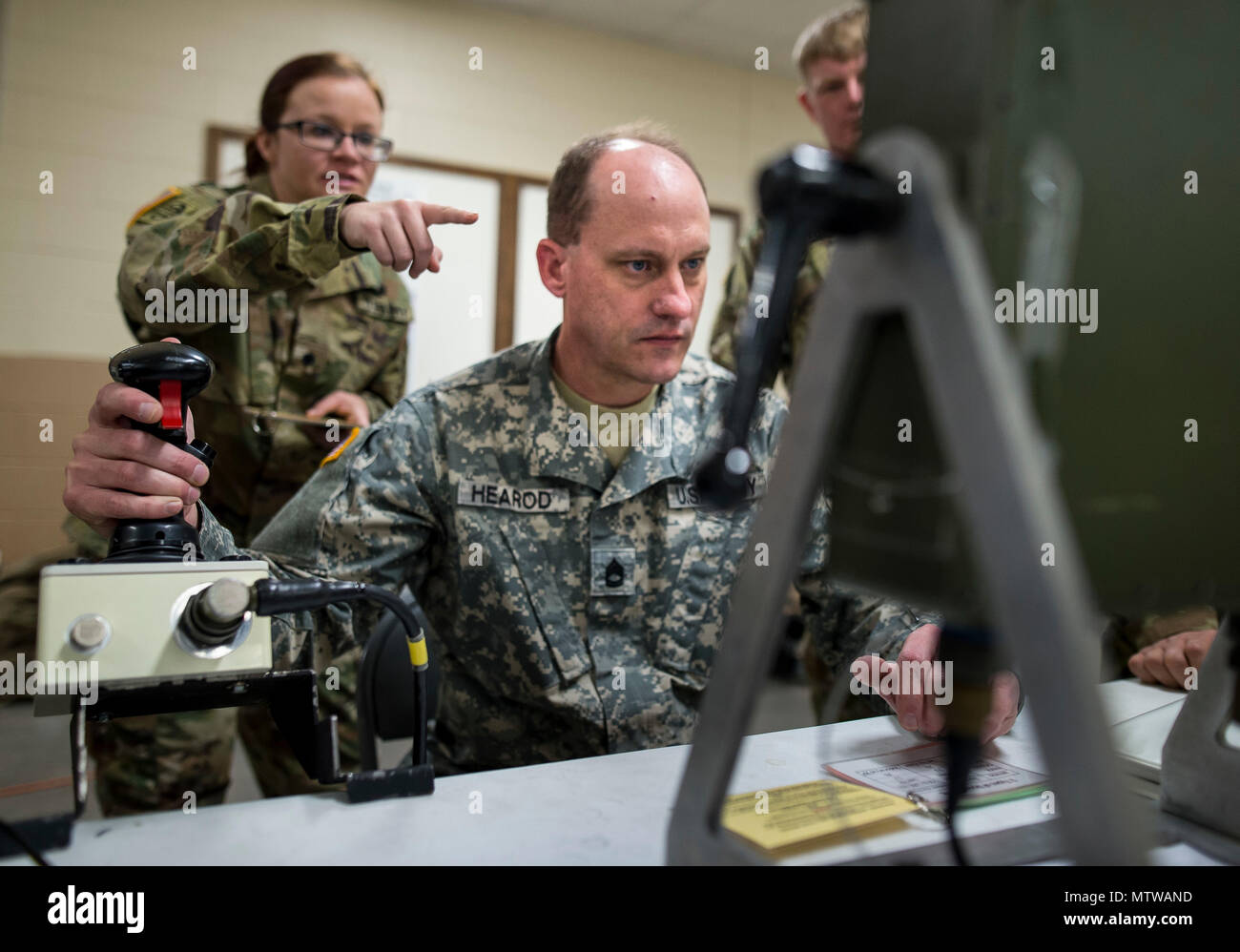 Sgt. 1st Class Monty Hearod, U.S. Army Reserve Soldier with the 370th ...