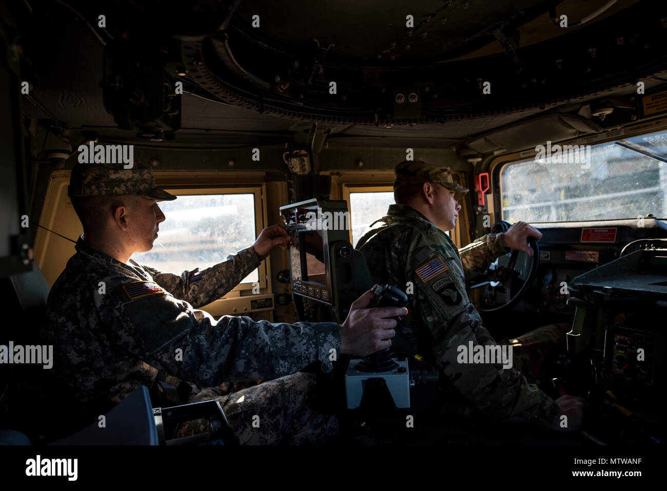 U.S. Army Reserve military police and chemical Soldiers take a test ...