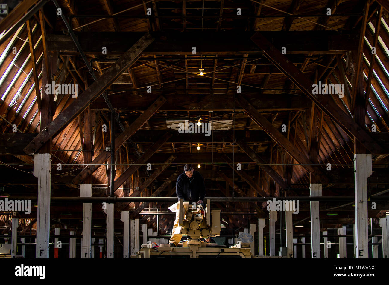 The Common Remotely Operated Weapon Station (CROWS) is mounted on top ...