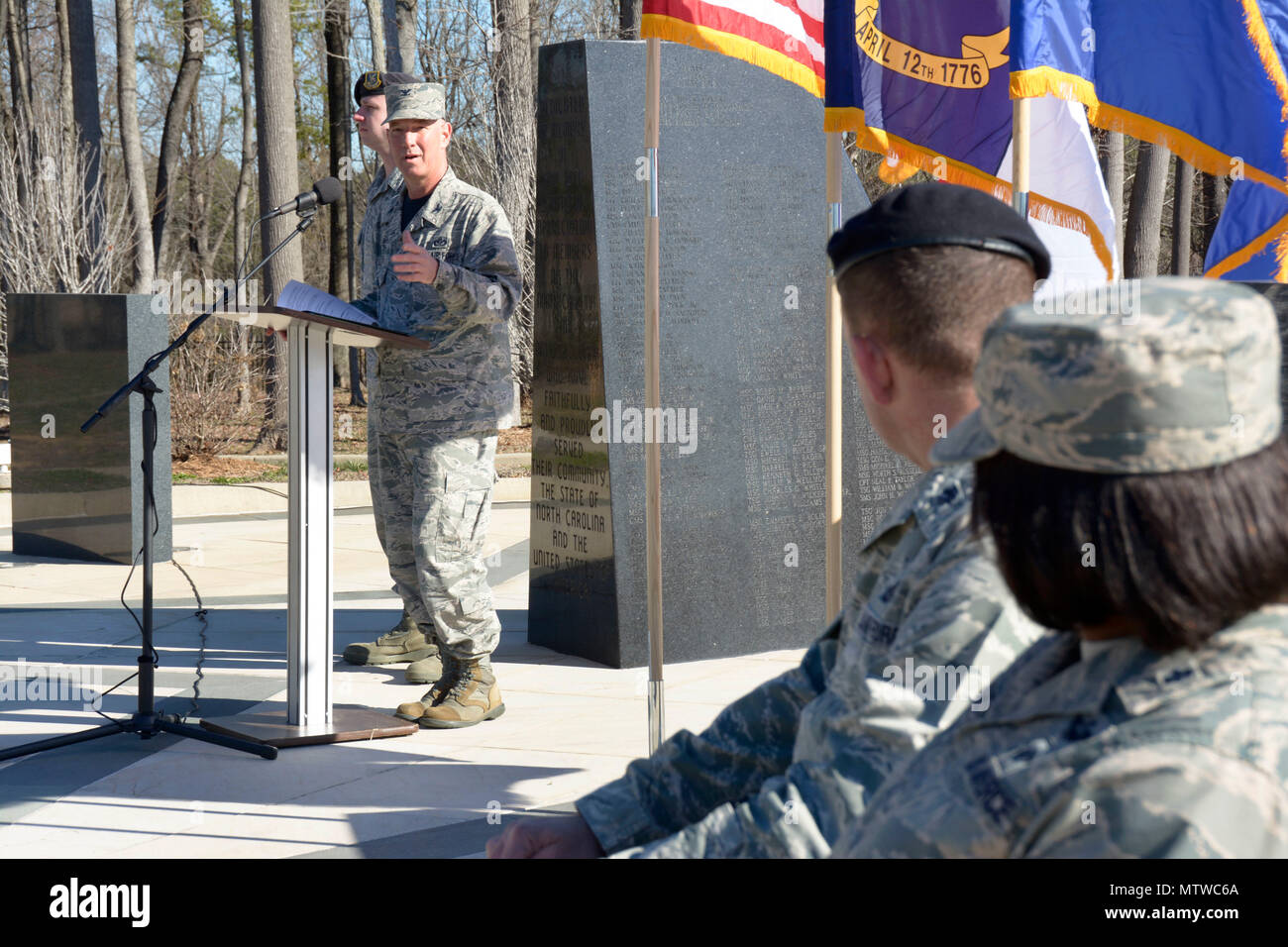 U.S. Air Force Col. Russell Ponder, commander for the 145th Mission ...