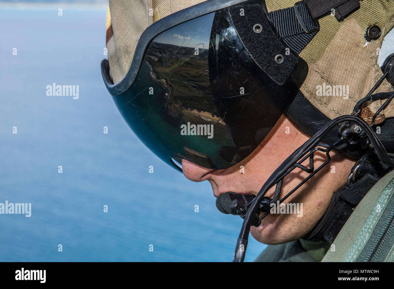 U.S. Marine Corps Cpl. Jacob E. Beedle, a UH-1Y helicopter crew chief ...