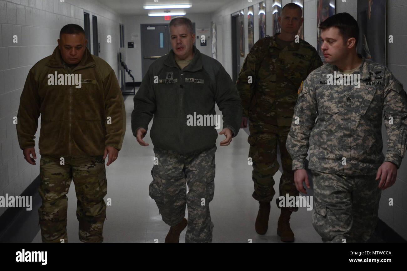 U.S. Army Reserve Brig. Gen. Jose Burgos (left) and 1st Lt. Tim Hansen ...