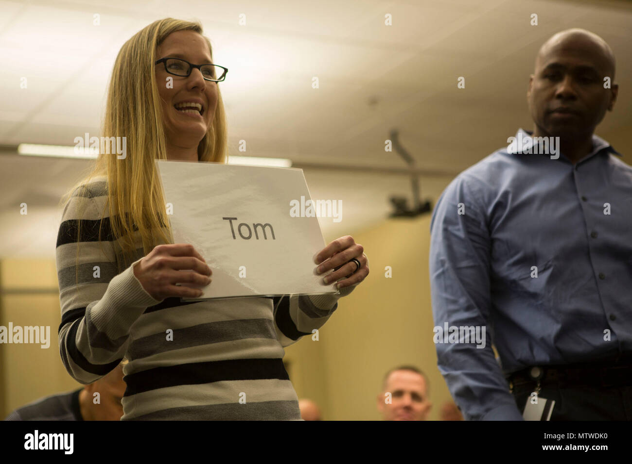 Staff Sgt. Destiny Robertson, operations chief, Marine Transport ...