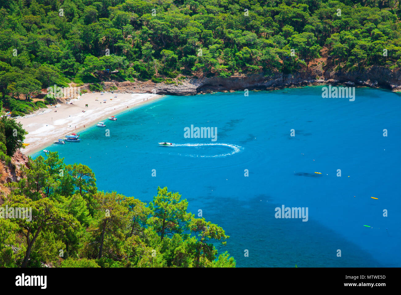Kabak beach in Turkey Stock Photo - Alamy