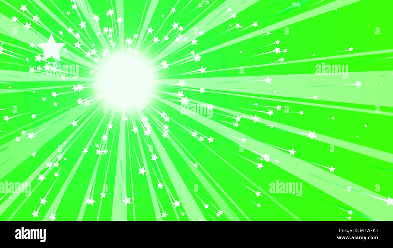 A retro 3d rendering of a radiant sun with straight rays beaming around ...