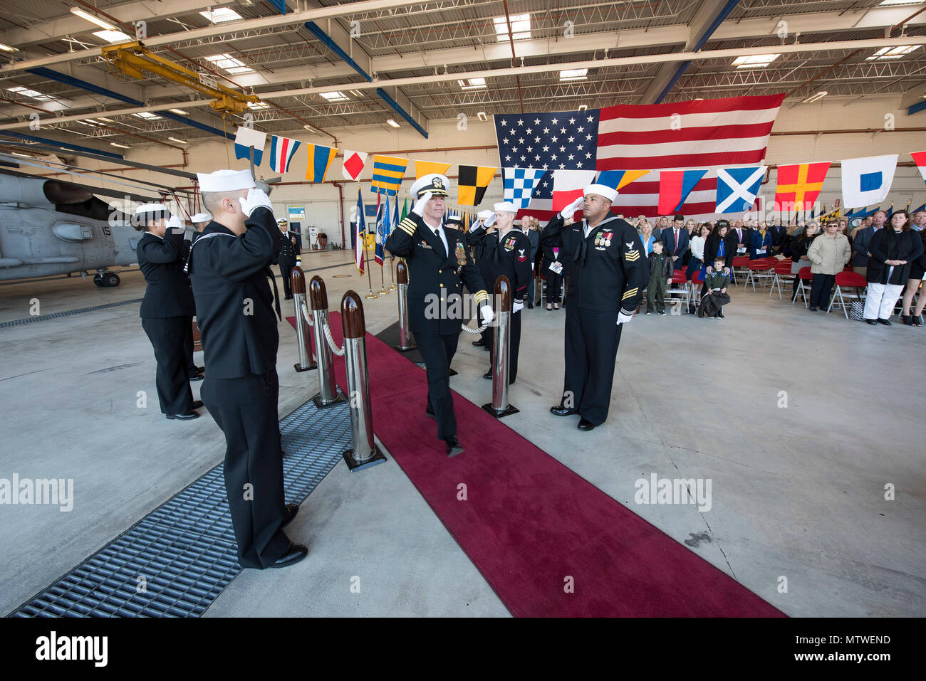 170127-N-WX580-016 SAN DIEGO( January 27, 2017) Capt. Sil A. Perrella ...
