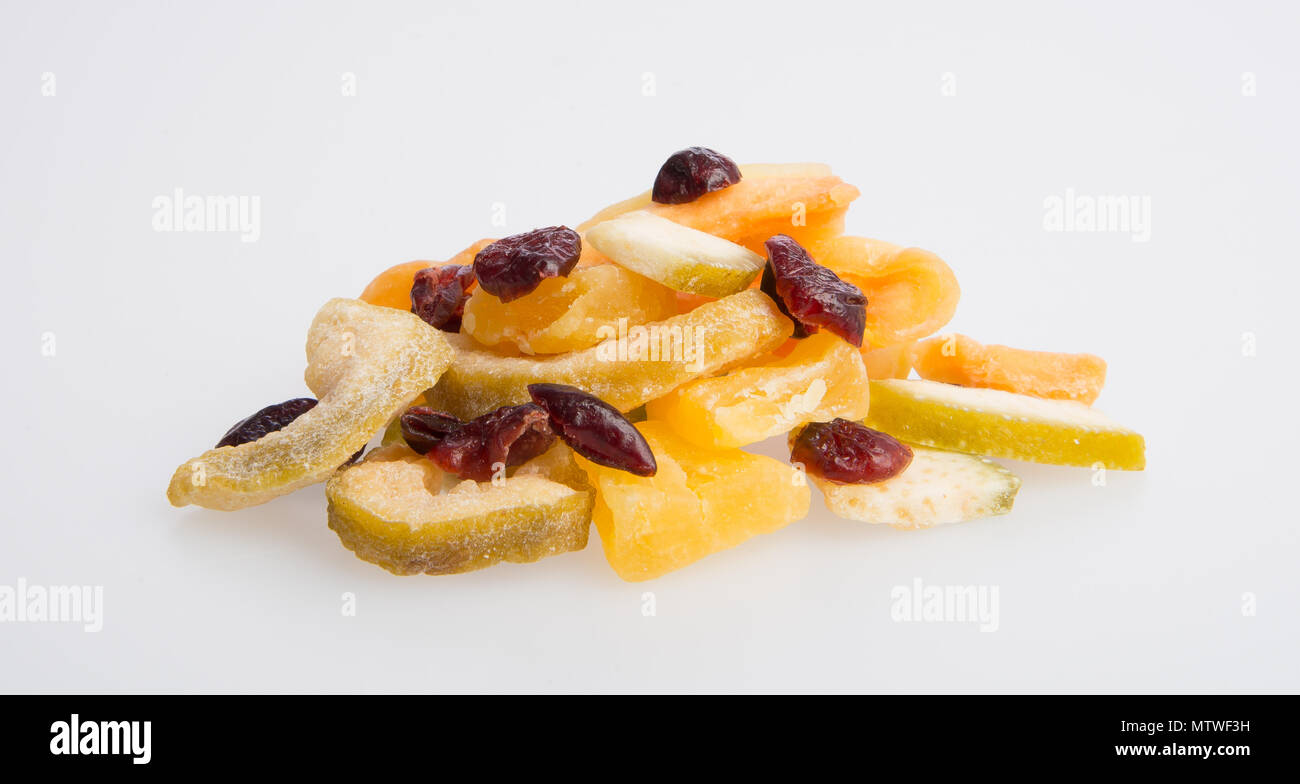 Dried fruits or assorted preserved fruits on background Stock Photo - Alamy