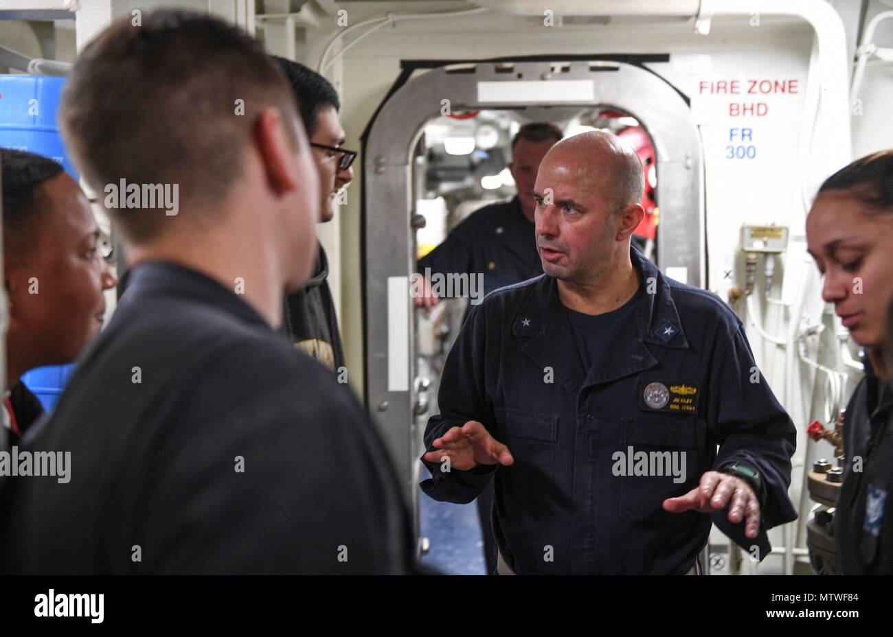 170127-N-RM689-285 PACIFIC OCEAN (Jan. 27, 2017) Rear Adm. James W ...