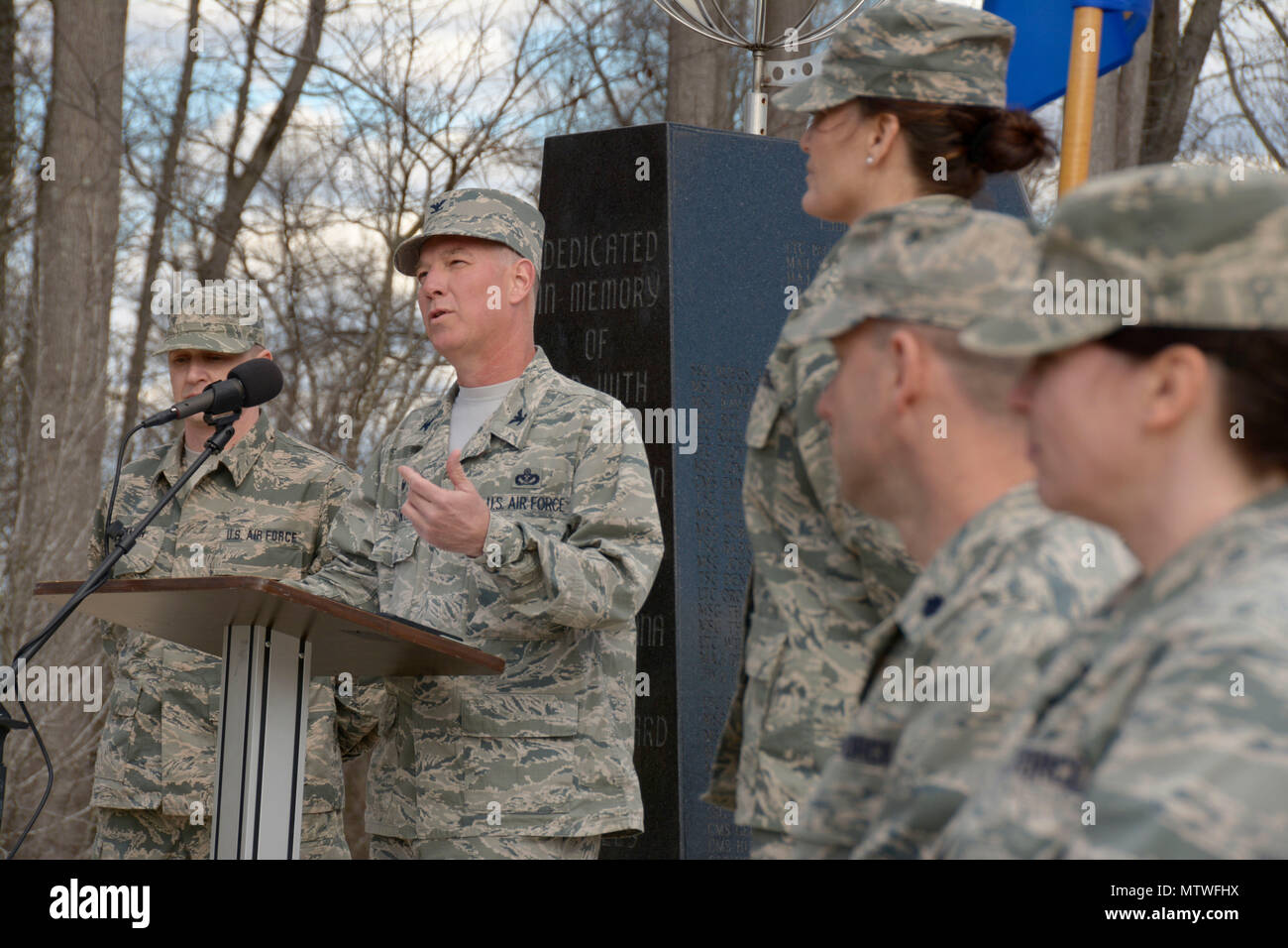 U.S. Air Force Col. Russell Ponder, commander for the 145th Mission ...