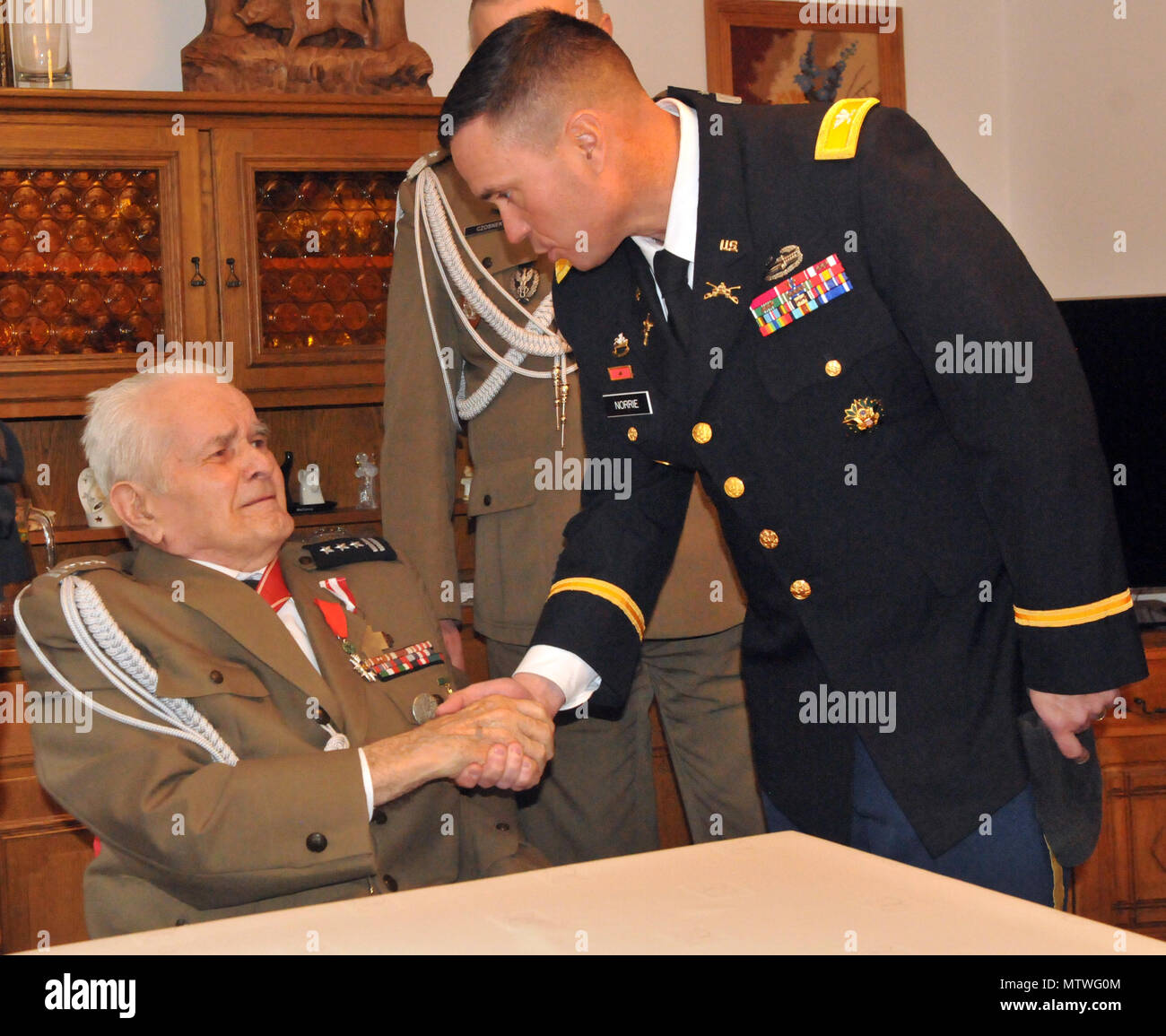 Col. Christopher Norrie, commander of 3rd Armored Brigade Combat Team ...