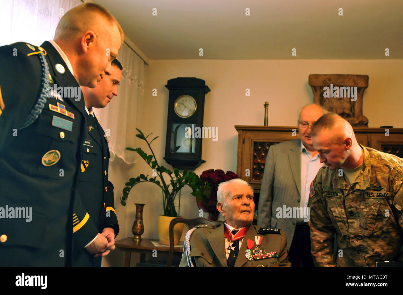 Staff Sgt. Tomasz Sobota, an infantryman working as a Polish linguist ...