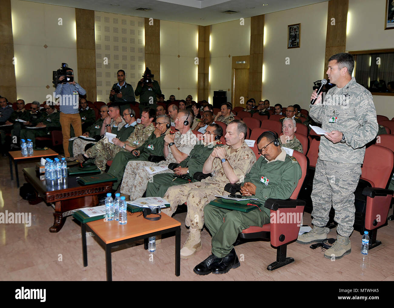 Morocco - Colonel Andrew Hamann, the Senior Defense Official assigned ...