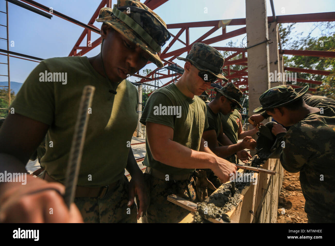 U.S. Marine Corps Lance Cpl. Tarah Doh, combat engineer, a Somerville ...