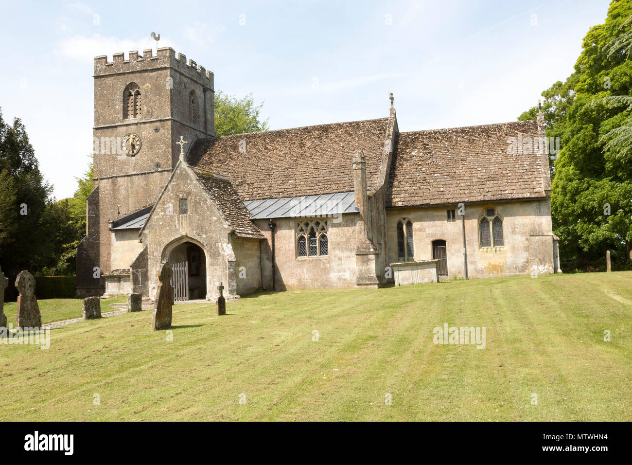 Village parish church of Saint John the Baptist, Chirton, Vale of ...