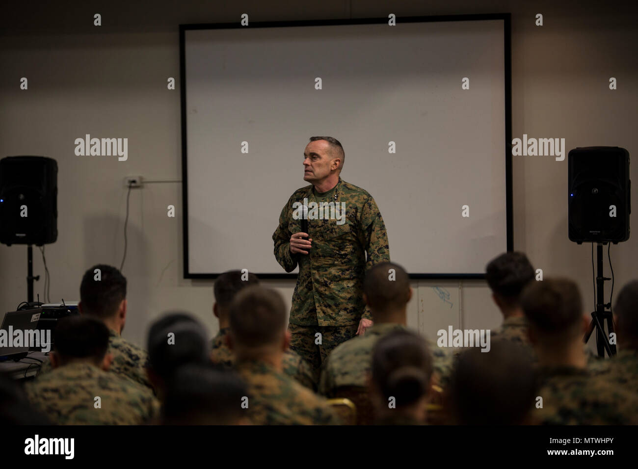 MARINE CORPS BASE HAWAII – Maj. Gen. Vincent A. Coglianese, the ...